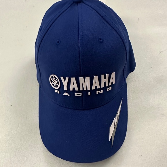 Yamaha | Accessories | New Yamaha Racing Blue Fitted Baseball Cap Hat ...